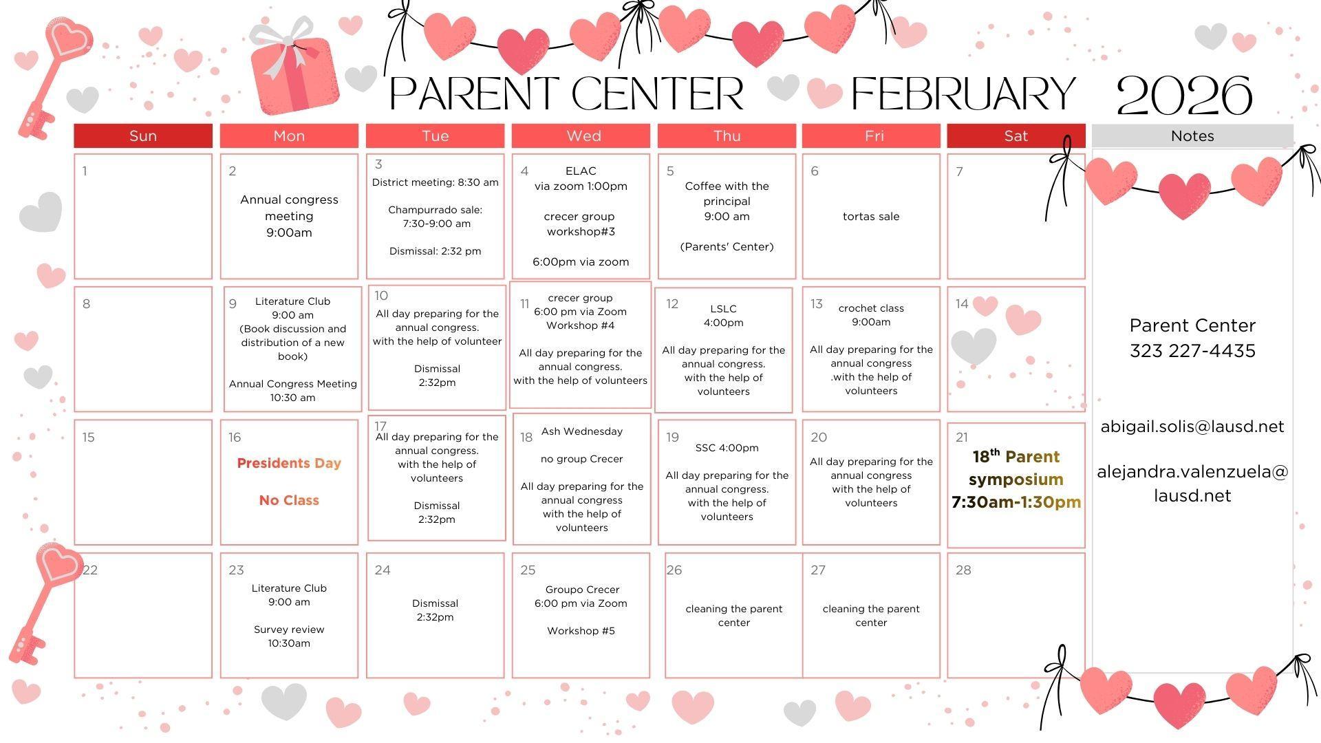 Parent Center - Centro de Padres – Parents & Community – Francisco ...