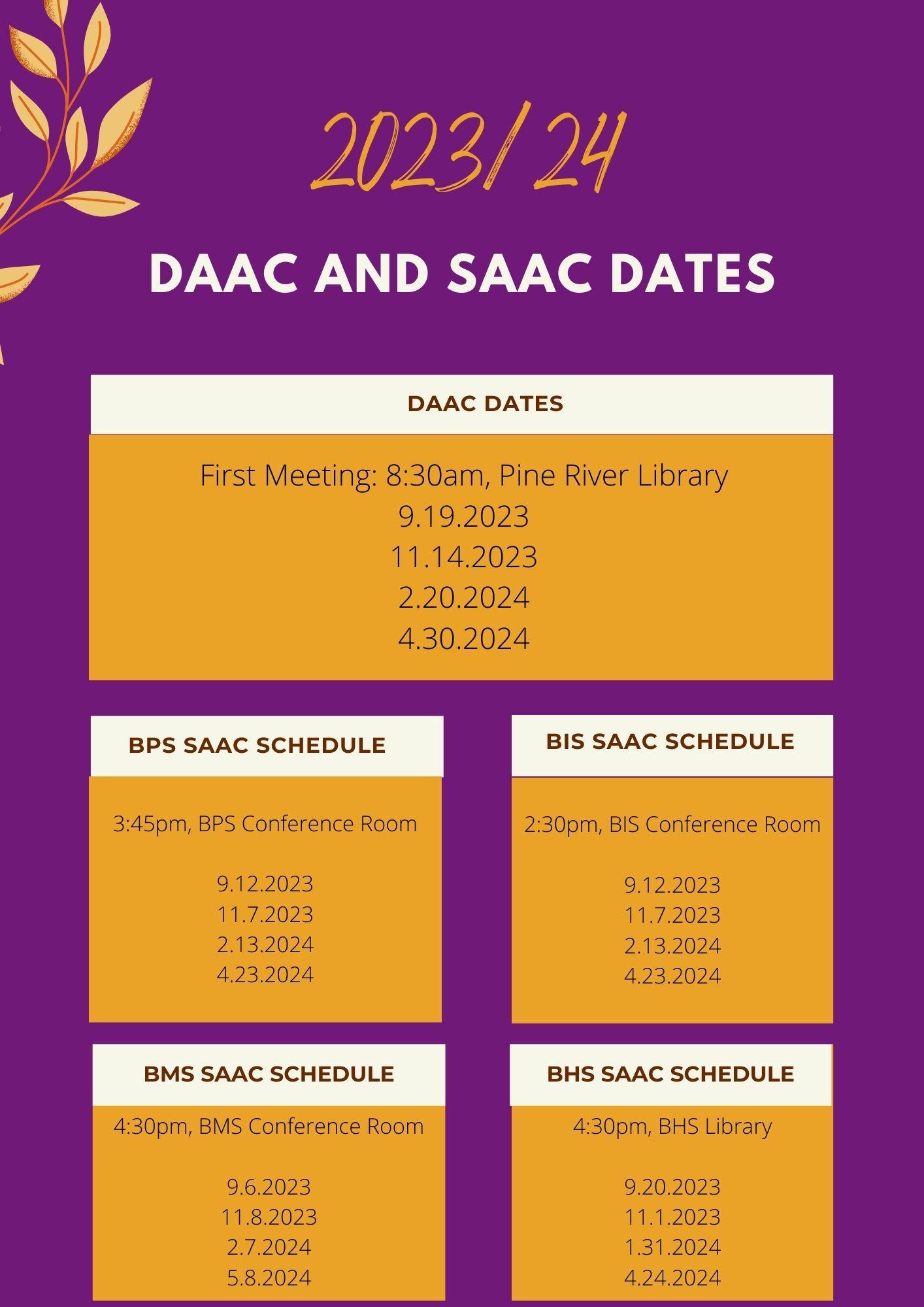 DAAC - DAAC - Bayfield School District