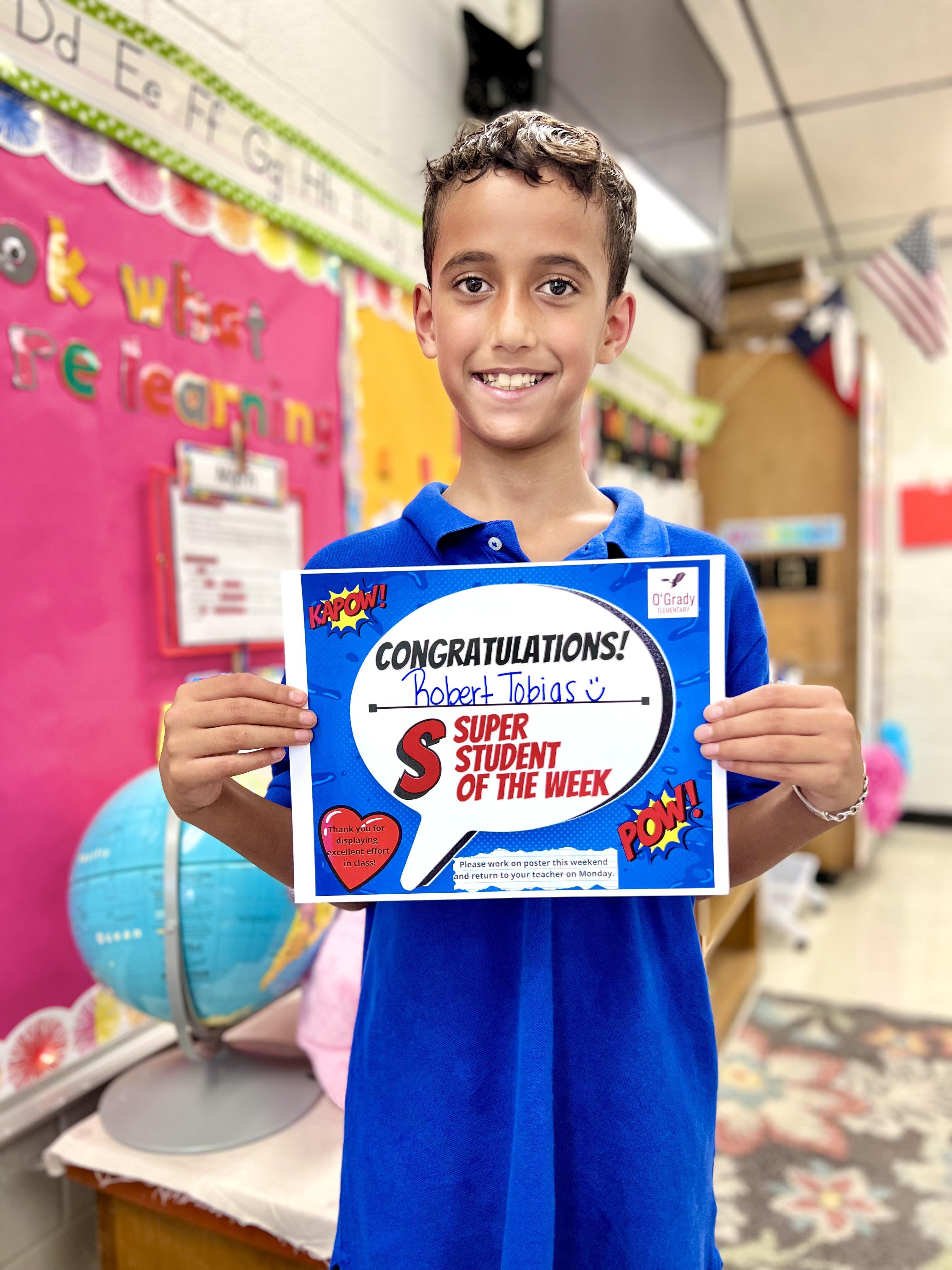 Student Spotlight! : Student of The Week – Miss. Ruby Cantu – O'Grady ...