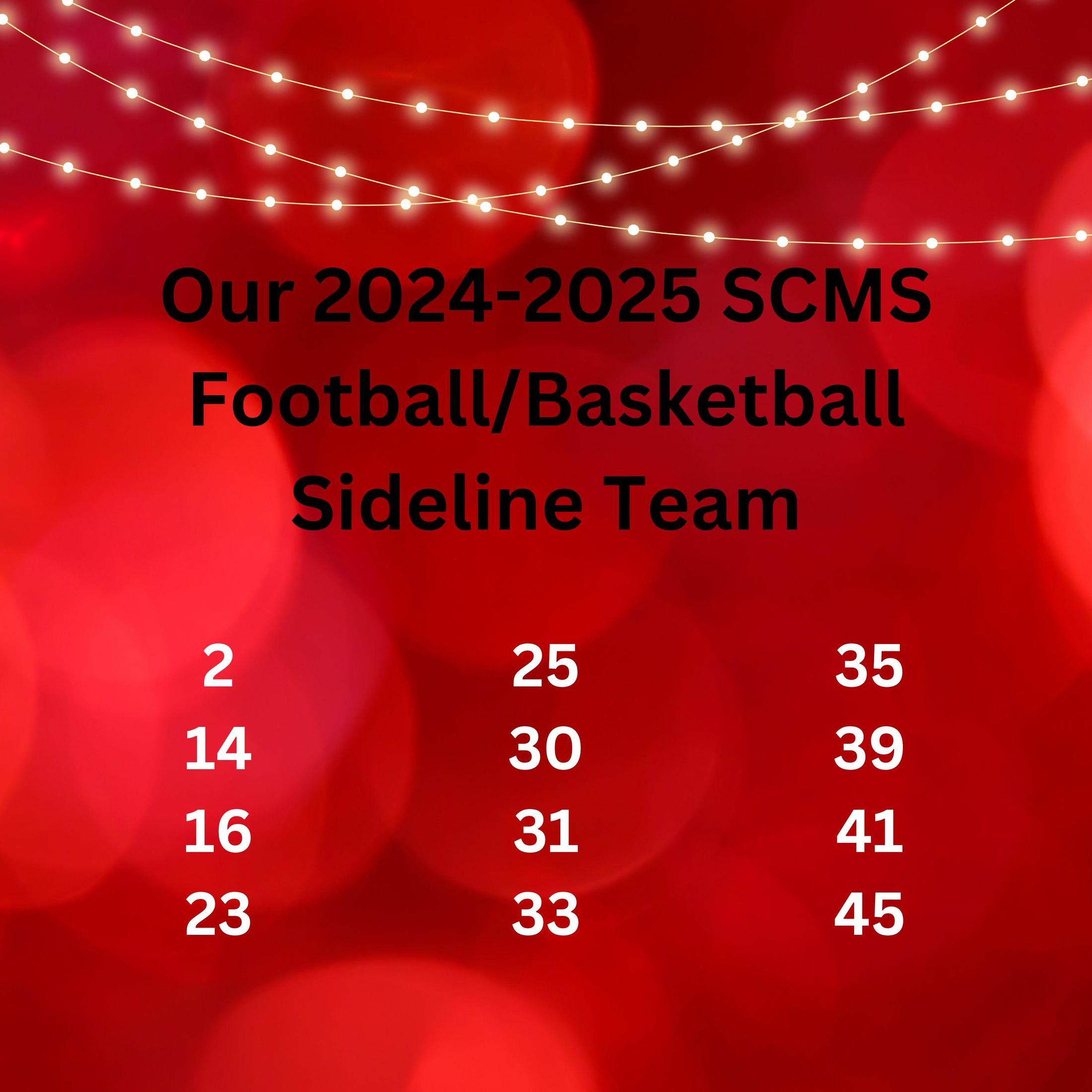 24-25 SCMS Roster – Cheerleading – Stewarts Creek Middle School