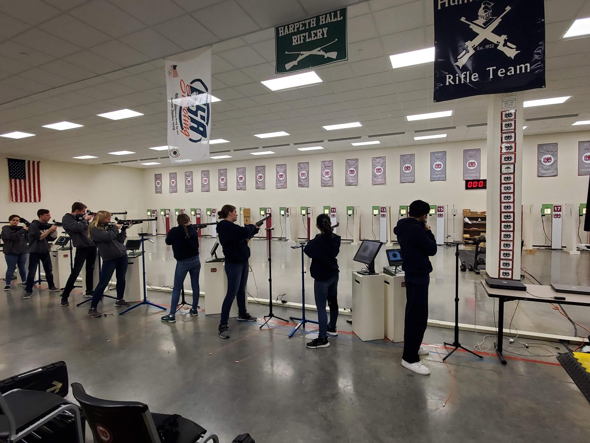 Rifle Team - Clubs & Activities - Siegel High School
