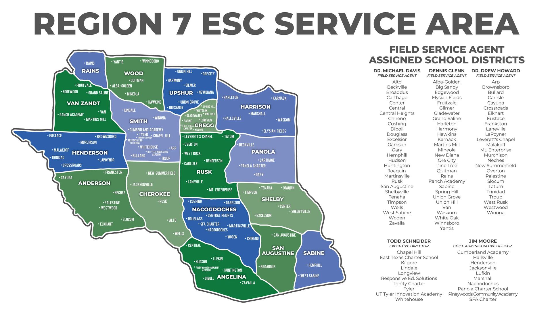 Field Service Agents - Administrative Services - ESC Region 7