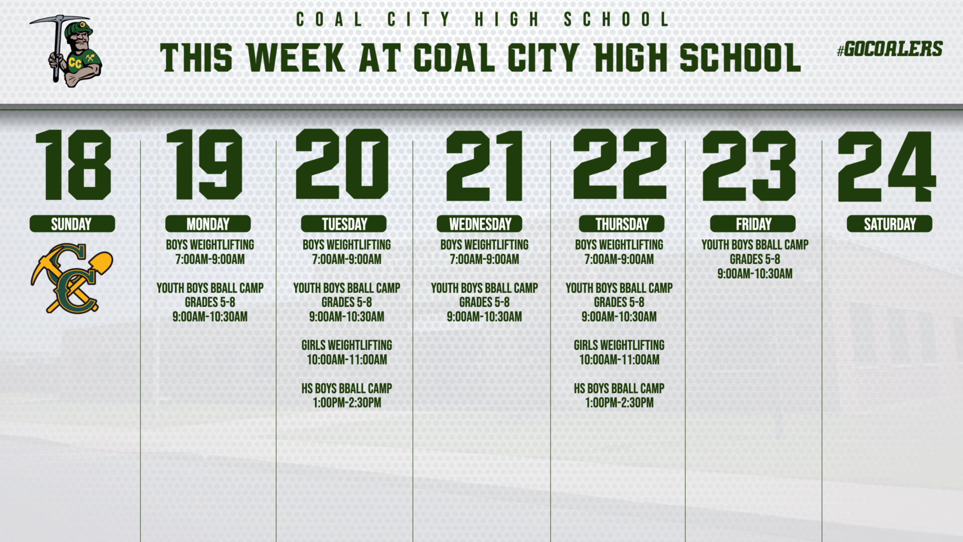 Coal City High School Athletics – Athletics – Coal City High School