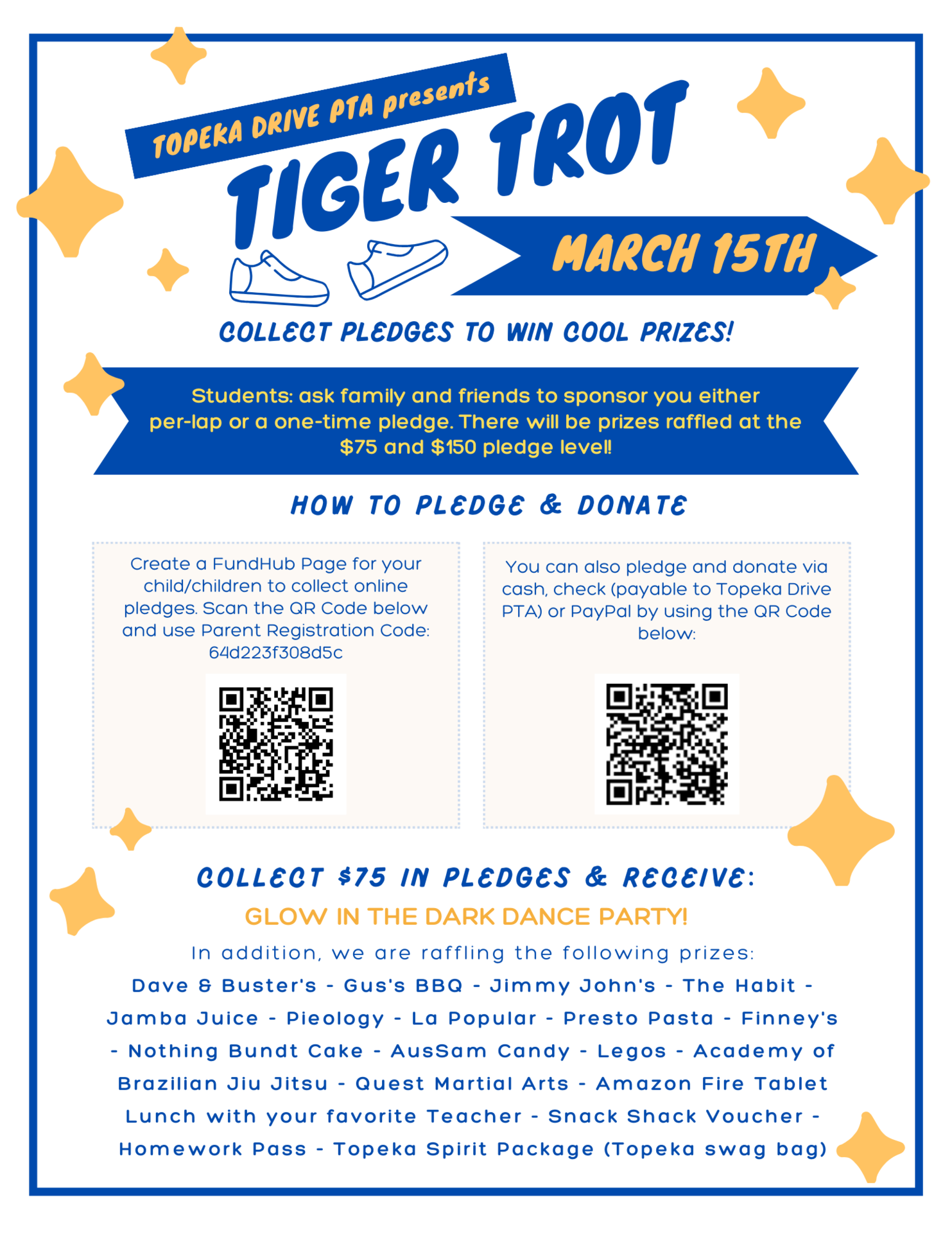 Fundraisers - PTA - Topeka Drive Charter School for Advanced Studies