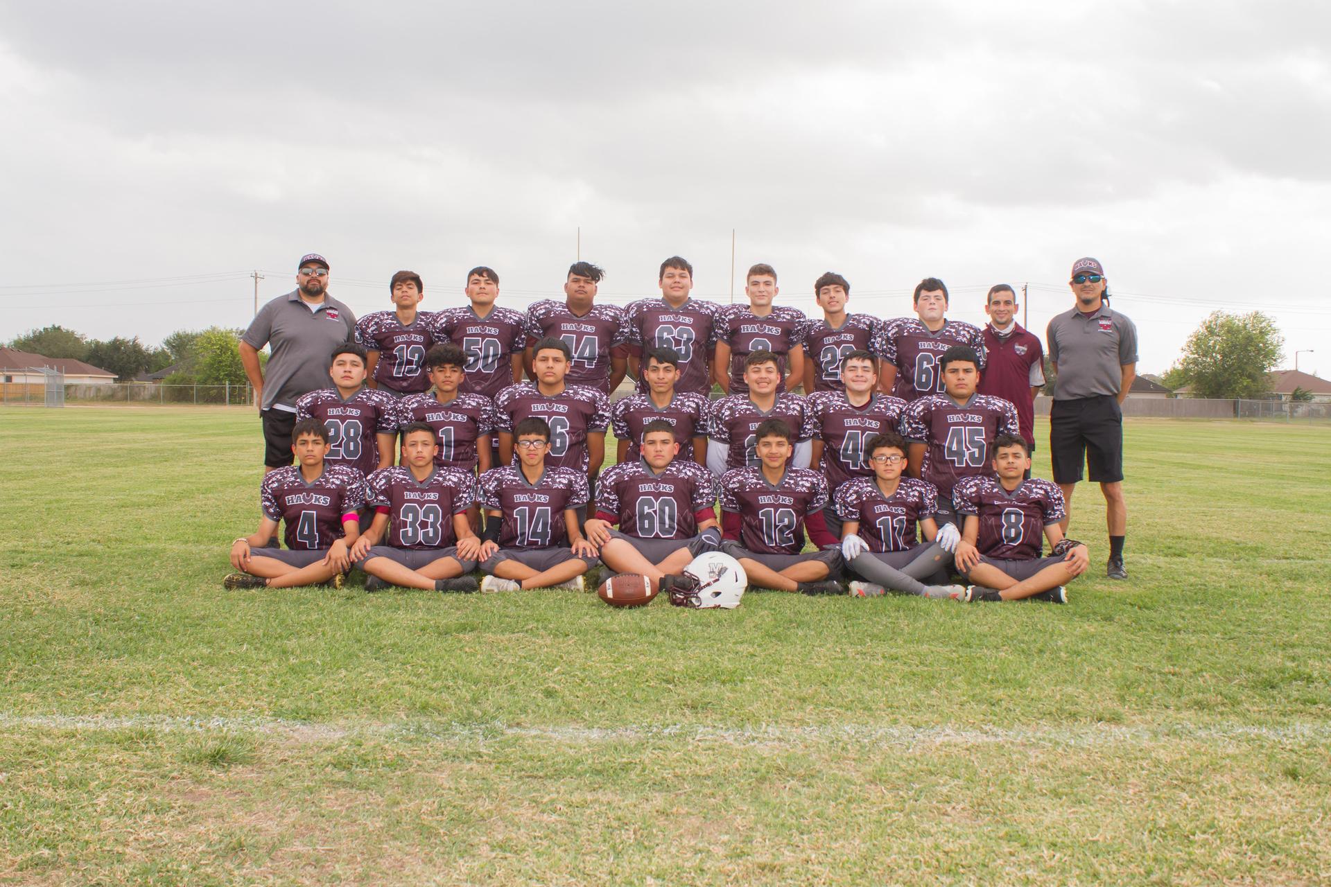 HAWKS FOOTBALL – Athletics – Kenneth White Jr. High School