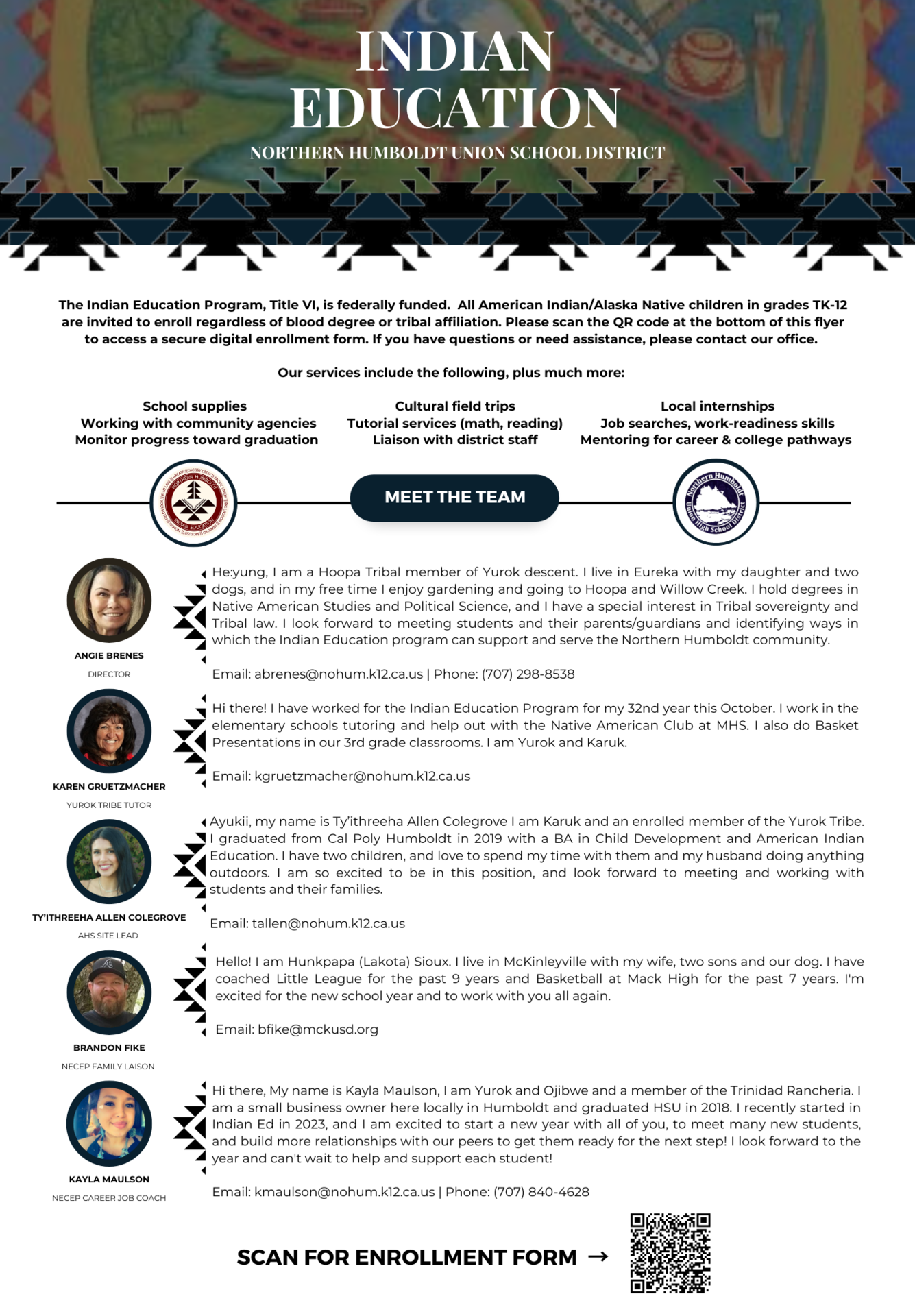 Indian Education Program - Northern Humboldt Union High School District