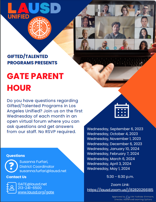 GATE Program – GATE Program – Superior Street Elementary