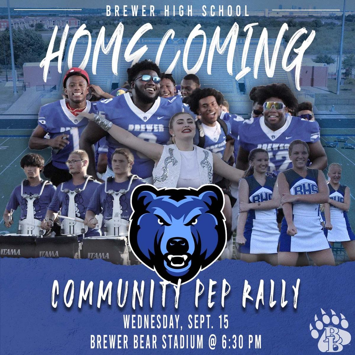 High School Football Pep Rally