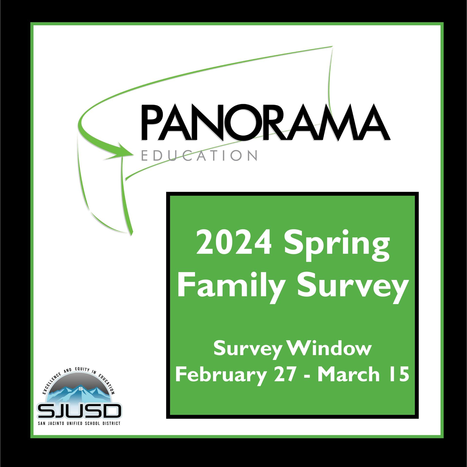 Panorama Parent Surveys – Parents – San Jacinto Unified School District