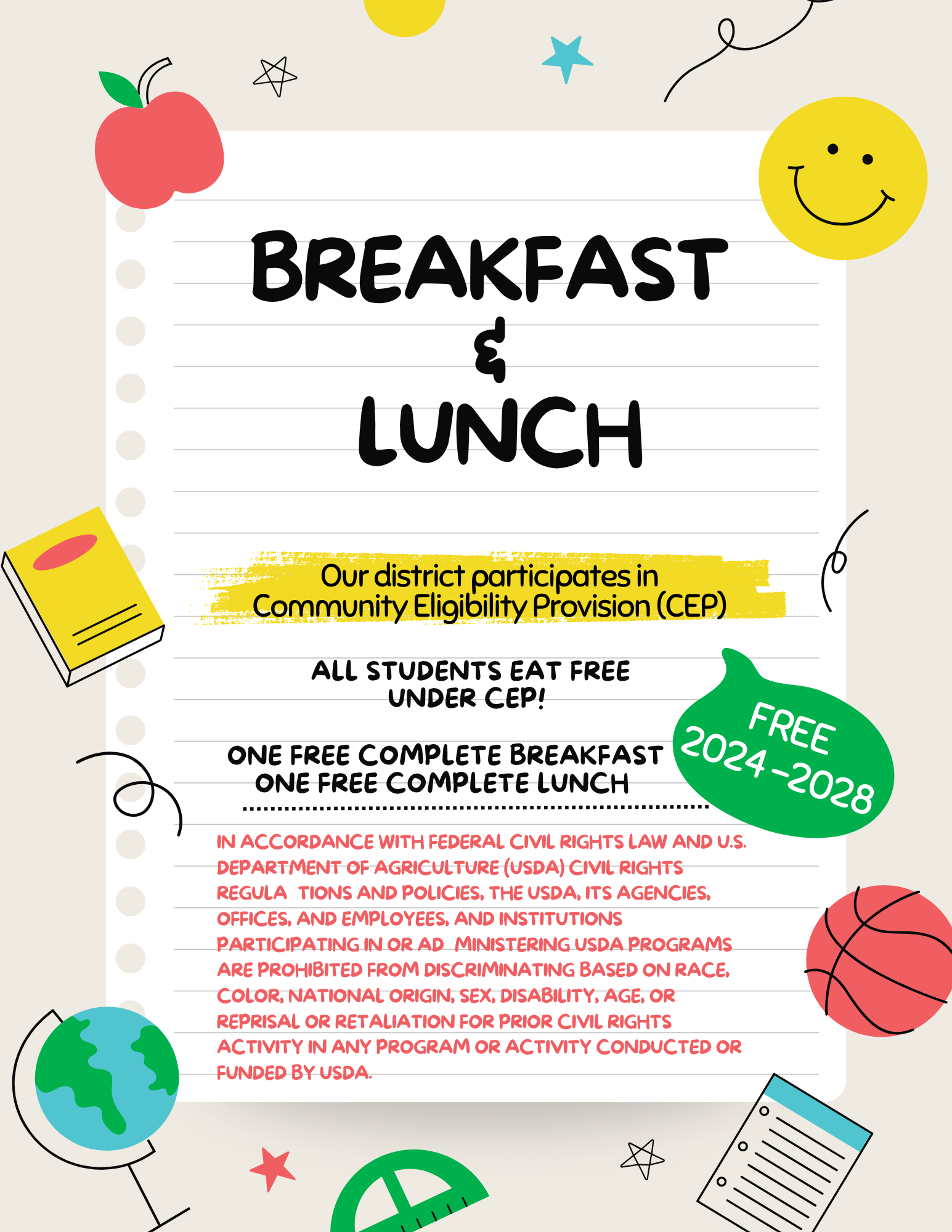 Food Service – Business Operations – Elementary School District 159