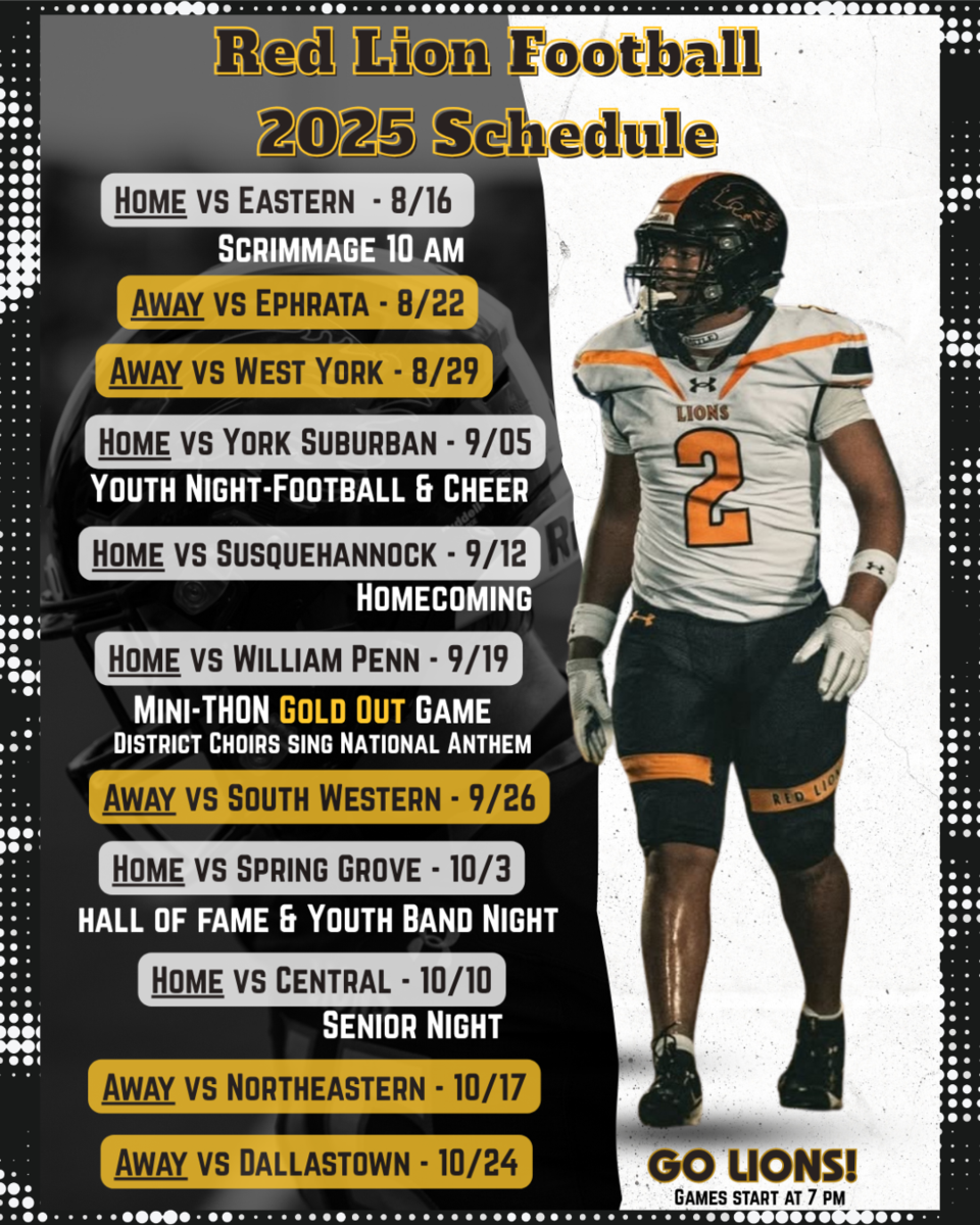 Football – Athletic Teams – Red Lion Area School District
