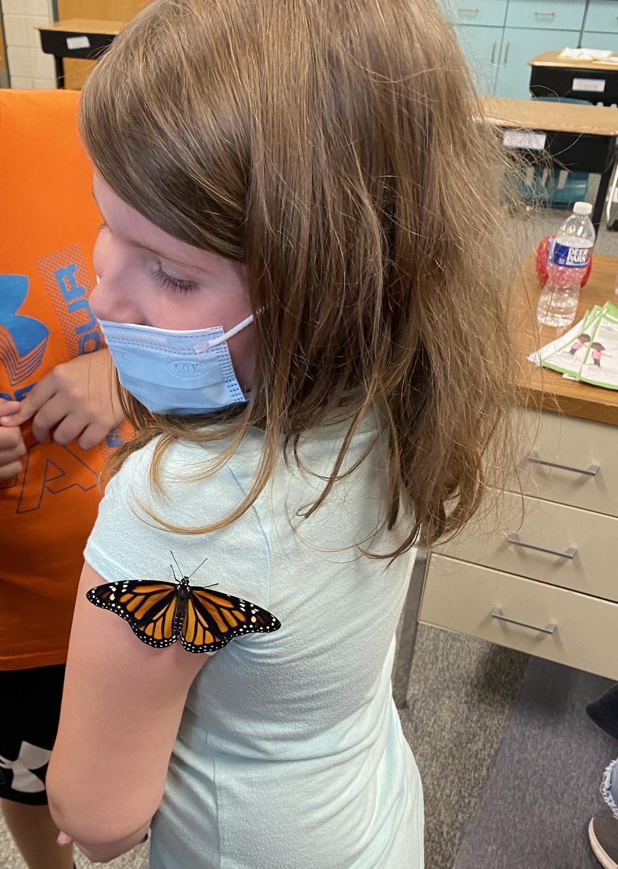 Students Enjoy Butterfly Lesson (9-21-21) | Penn-Trafford School District