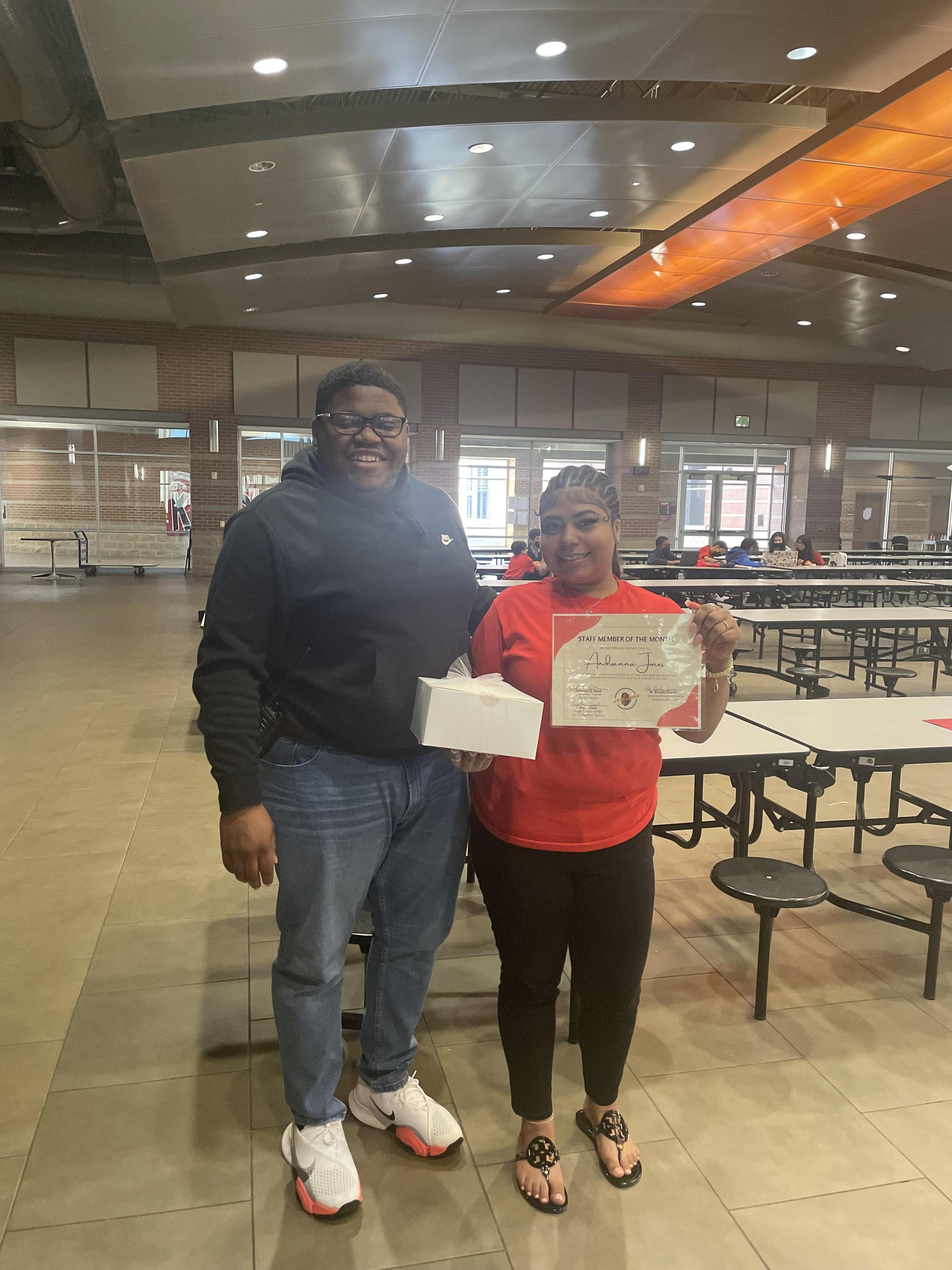 Staff Member of the Month – After School Program – Michael R. Null ...