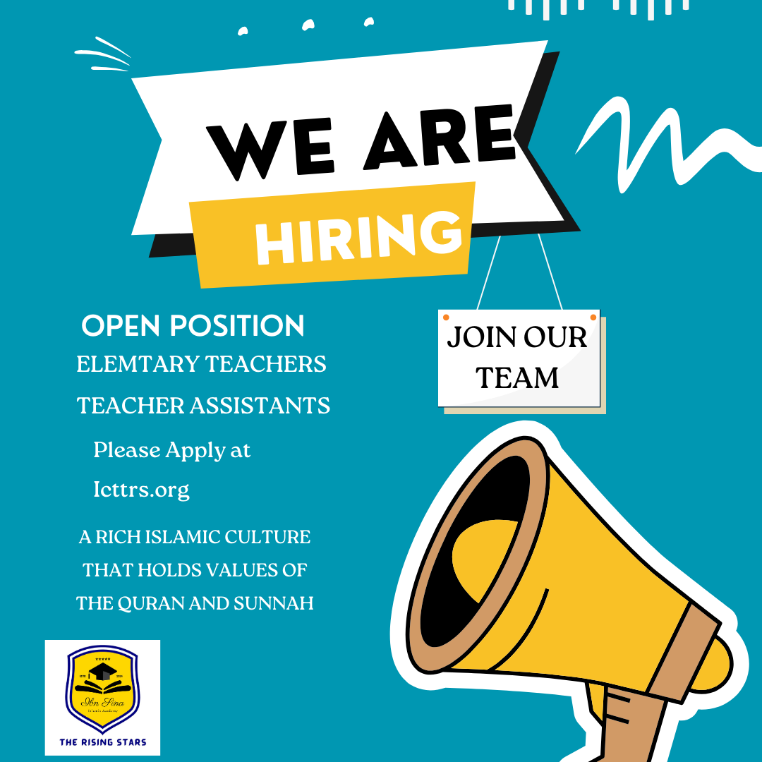 Join Our Team – Join Our Team – Ibn Sina Islamic Academy