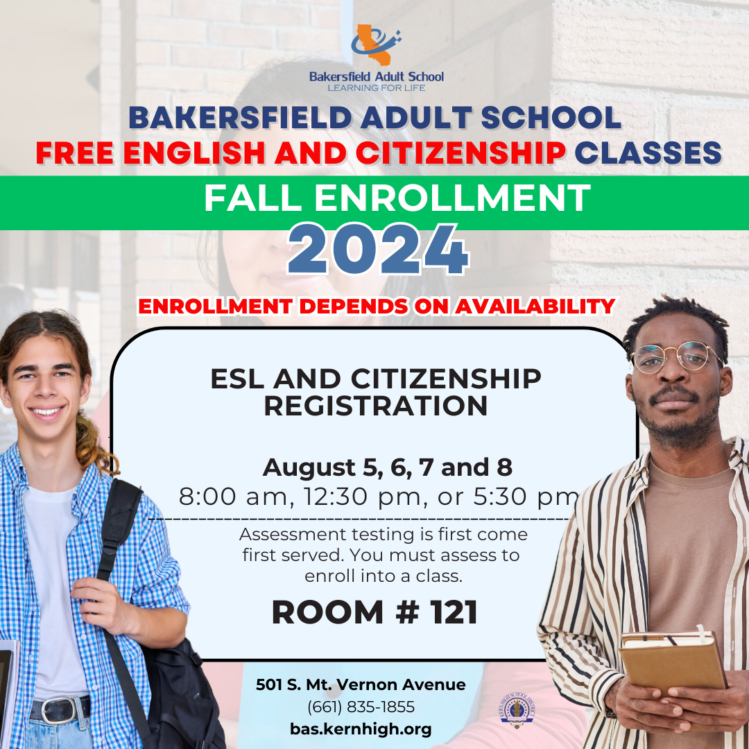 ESL & Citizenship Registration