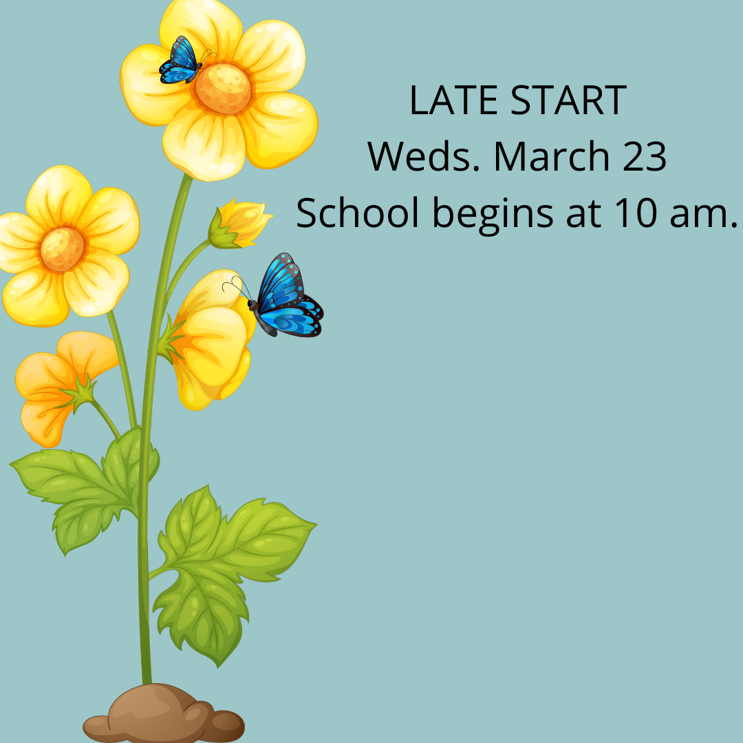 Late Start: March 23 | Orchard Center Elementary School