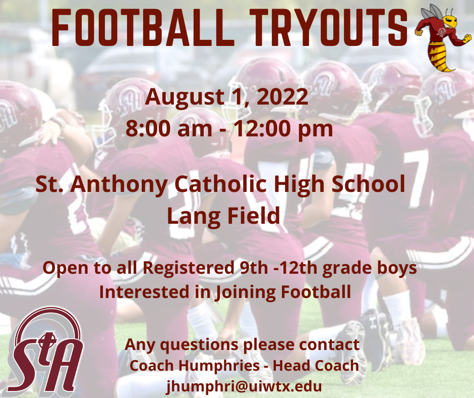 Athletics | St. Anthony Catholic High School