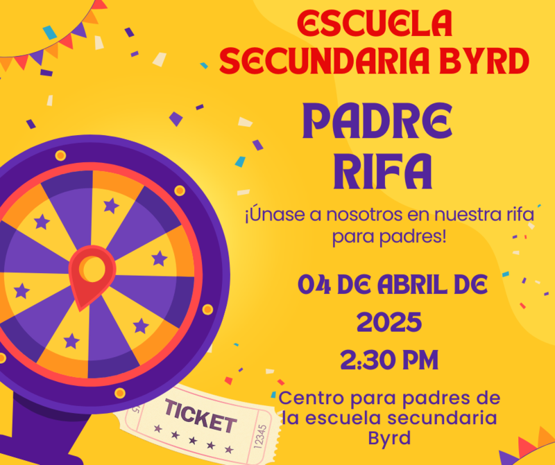 Parent School Experience Survey Raffle | Richard E Byrd Middle School