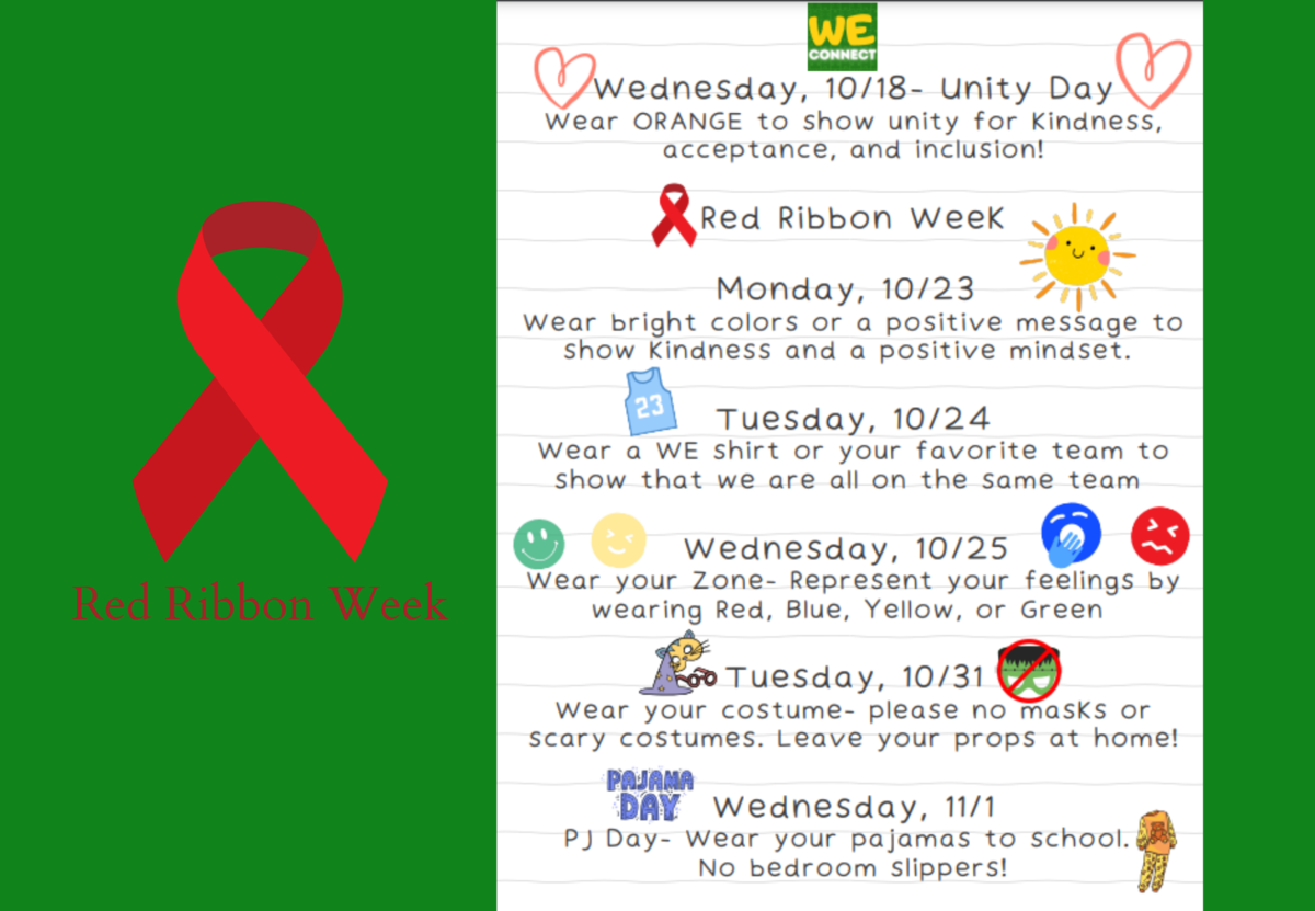 It's Red Ribbon Week! | Wilkesboro Elementary School