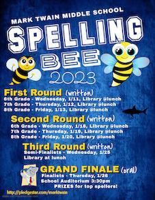 Spelling Bee – Clubs & Activities – Mark Twain Middle School