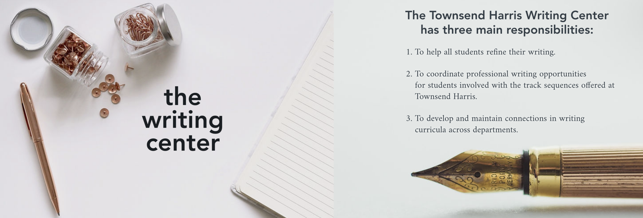 The Writers Academy – English – Townsend Harris High School