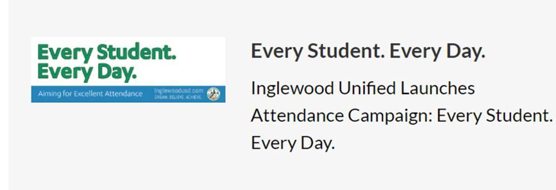 Every Student. Every Day. | Inglewood Unified School District