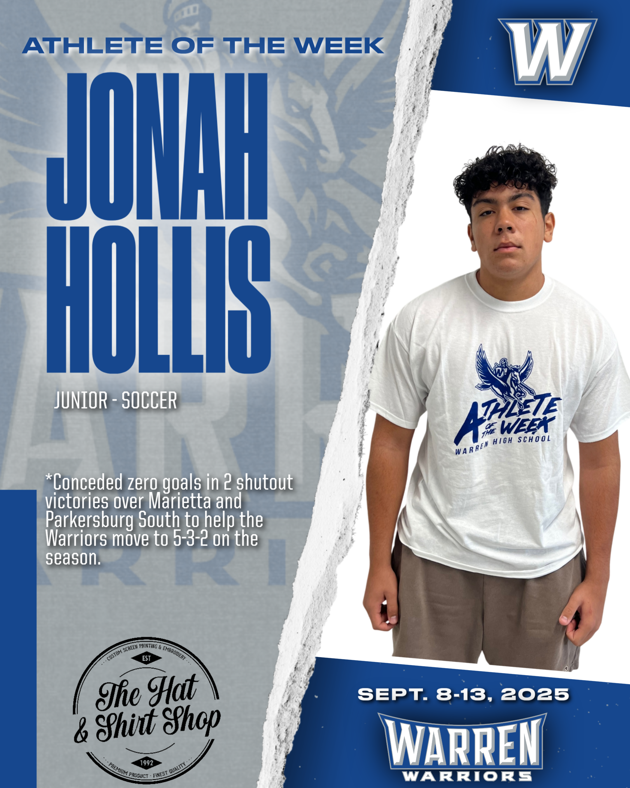 Athlete of the Week – Athletic Honors – Warren Local High School Athletics