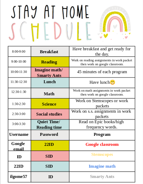 Second Grade – Mrs. Illiana Gomez – Midkiff Elementary School