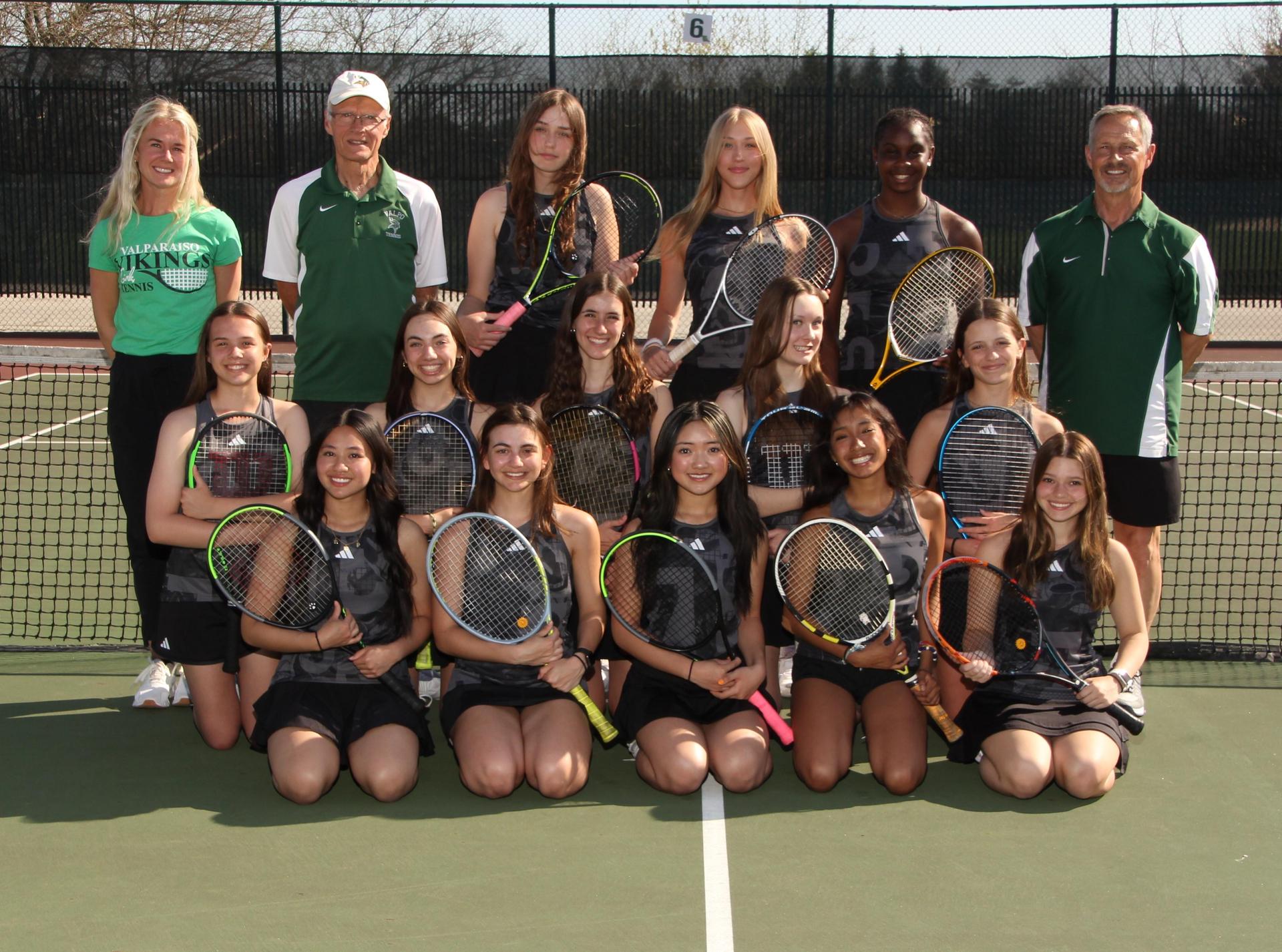 Team Picture – Tennis (Girls) – Valparaiso High School