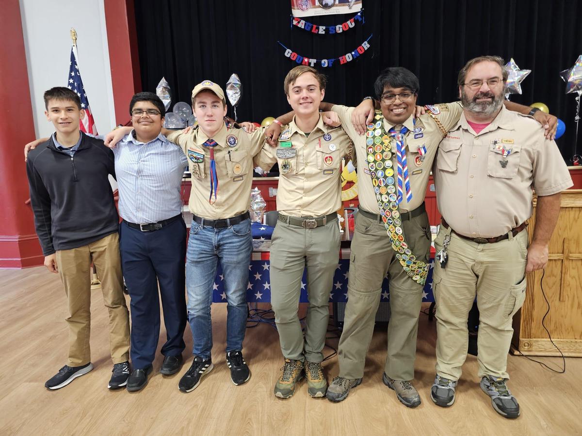 Xavier High School Students Achieve Eagle Scout Rank Through Service ...