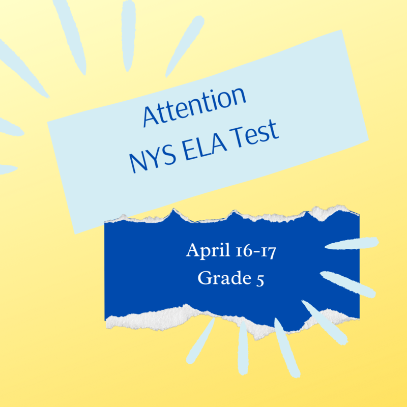 NYS ELA Test Dates Penn Yan Central School District