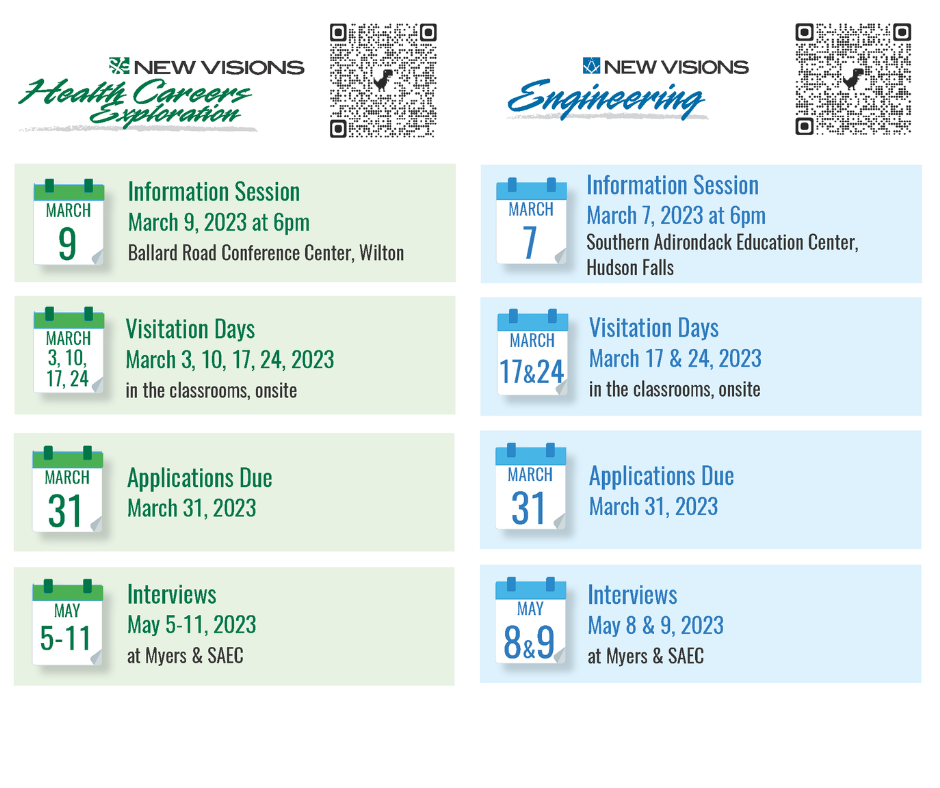 New Visions Information Sessions - New Visions Health Careers ...