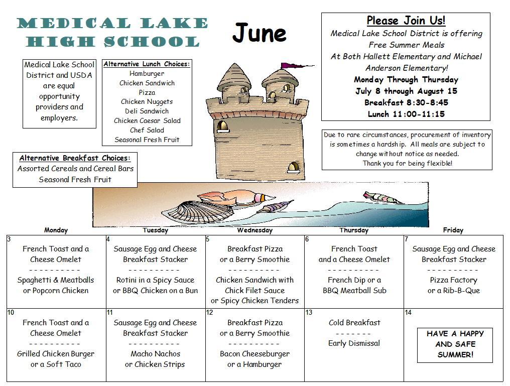 Nutrition Services – Nutrition Services – Medical Lake School District