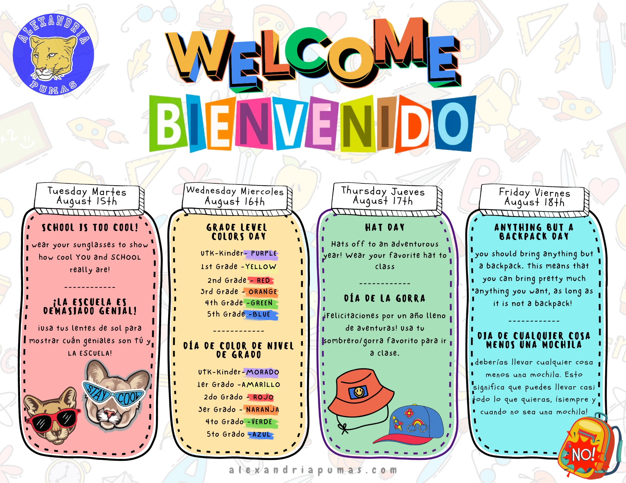 Spirit Week Photos – Spirit Week – Alexandria Avenue Elementary