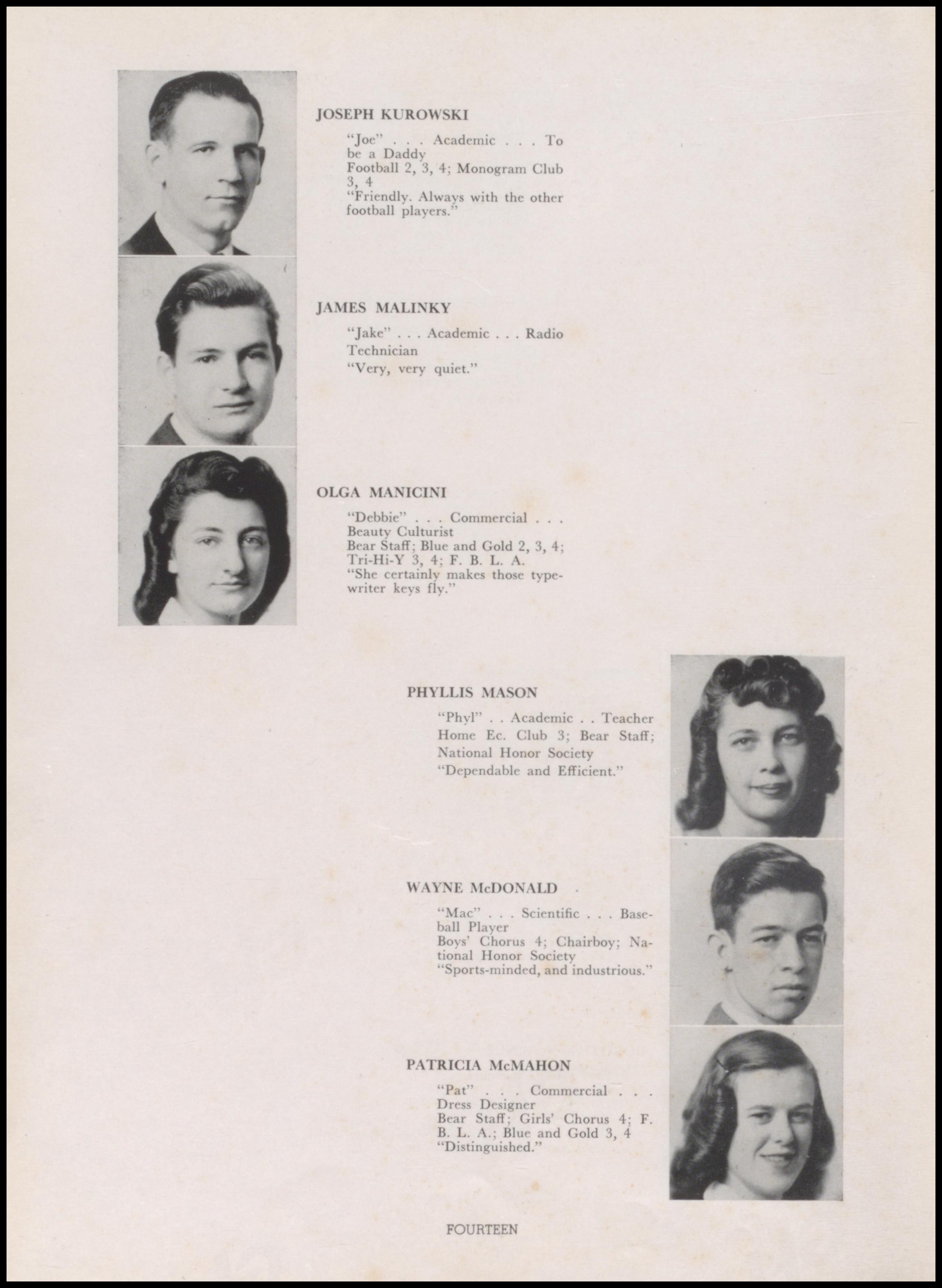1946 The Bear – Bentworth School District Yearbooks – Bentworth School ...