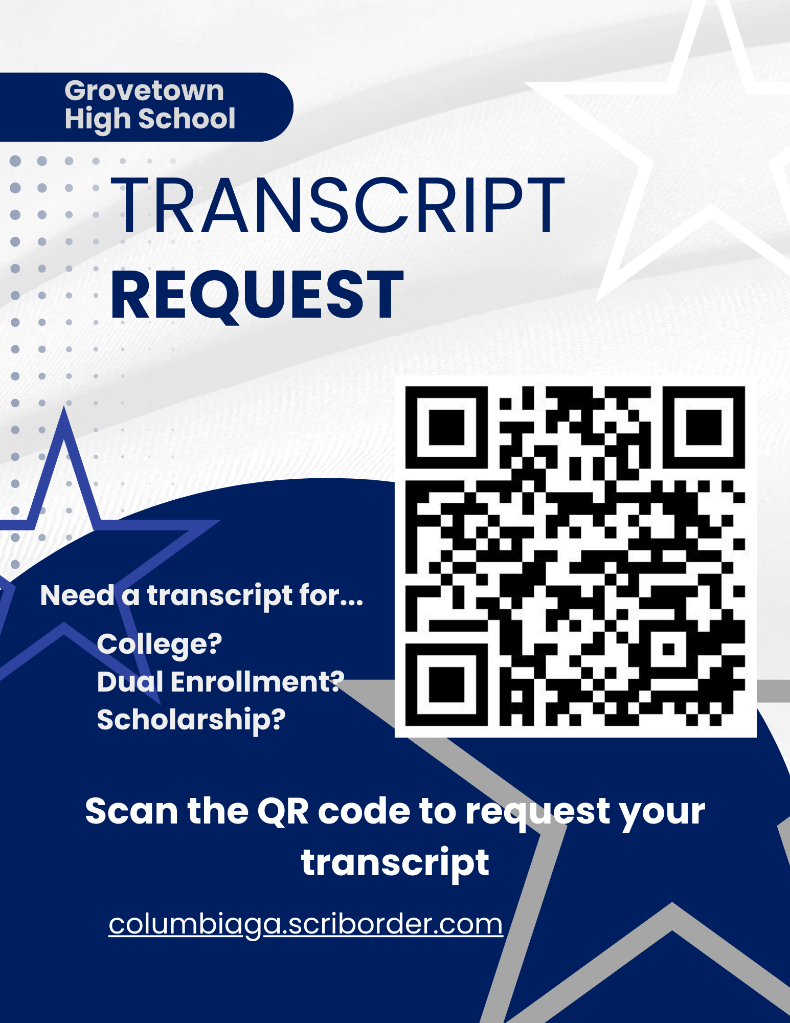 Transcripts – Counseling – Grovetown High School