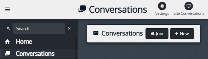 Joining or Ending Conversations from the Dashboard – Access+ ...