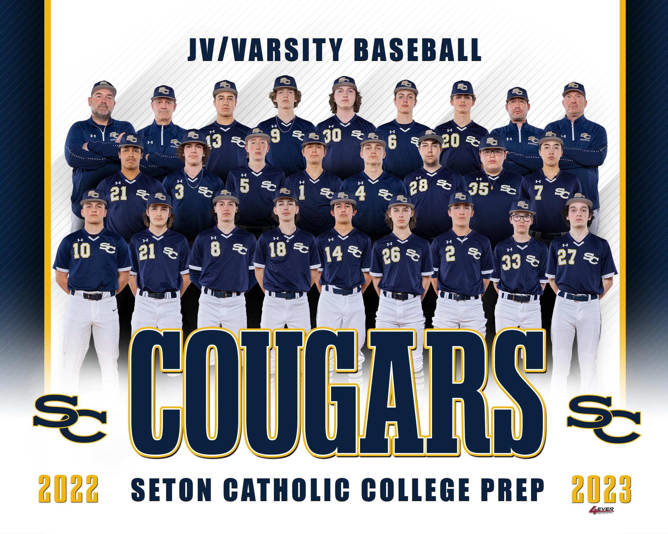 JV/Varsity Baseball – Cougar Sports – Seton Catholic High School