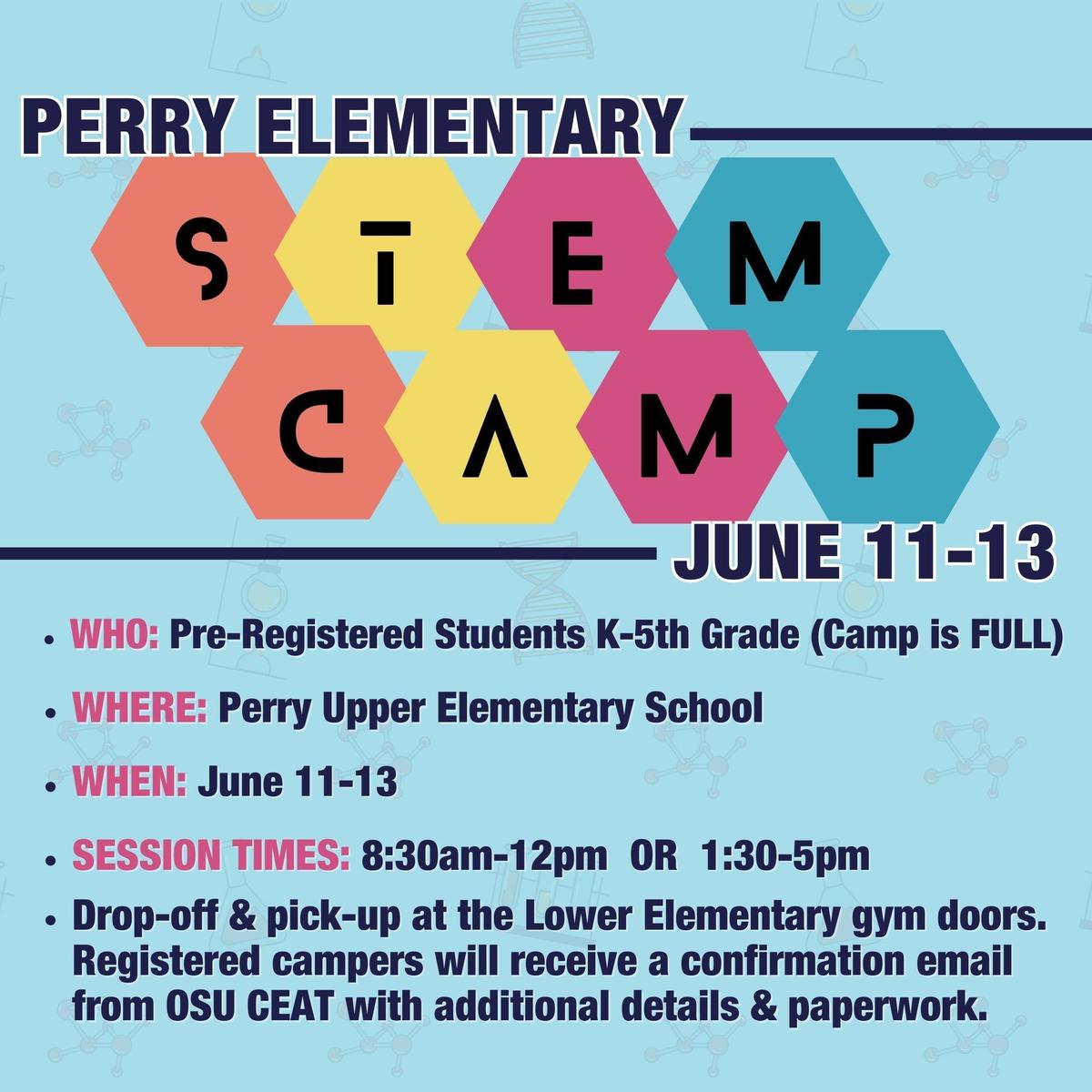STEM CAMP INFO | Perry Public Schools