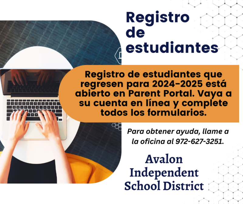 Returning Students Register NOW for 2024-2025 on Parent Portal ...