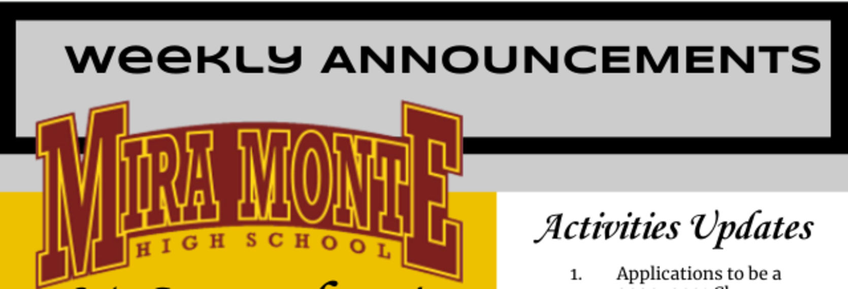 Mira Monte High School