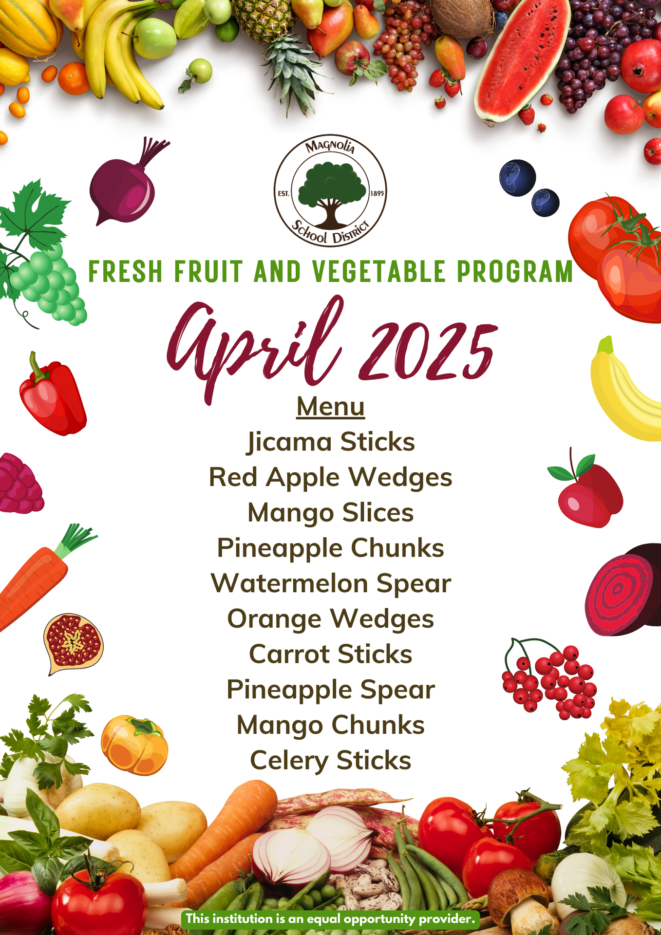 Fresh Fruit and Vegetable Program – Food Services – Magnolia School ...