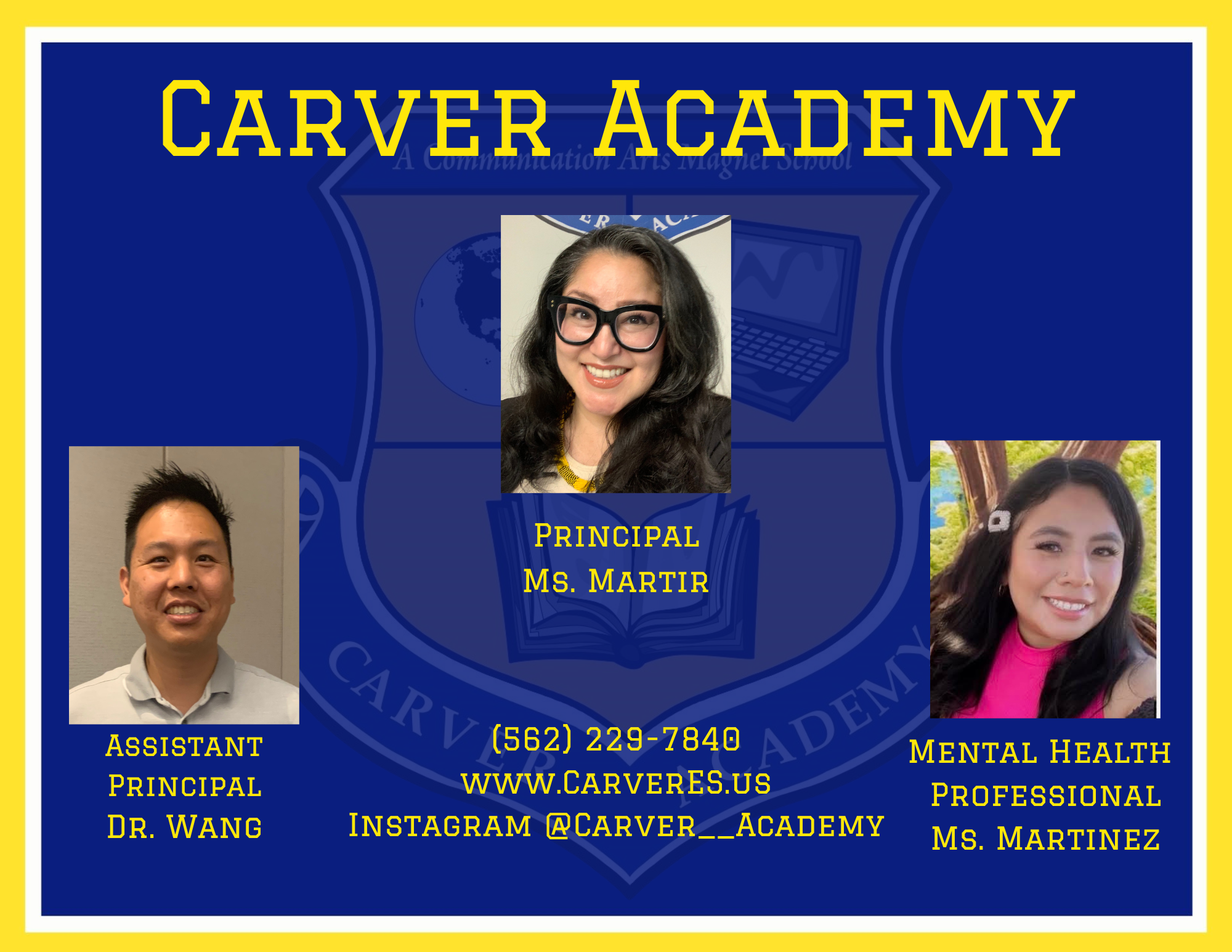Carver Academy Directory – Staff Directory – Carver Academy