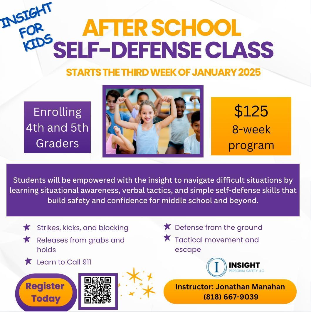 After School Program: Self-Defense Class | Topeka Drive Charter School ...