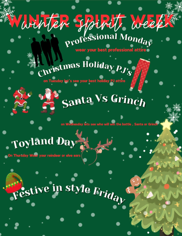 Winter Spirit Week | Susan Miller Dorsey Senior High