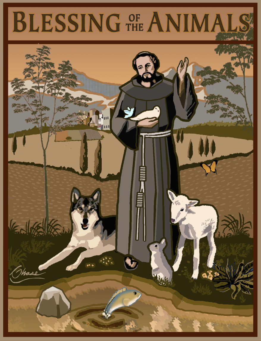 Blessing of Animals on October 4 on Feast of St. Francis | Our Lady of ...