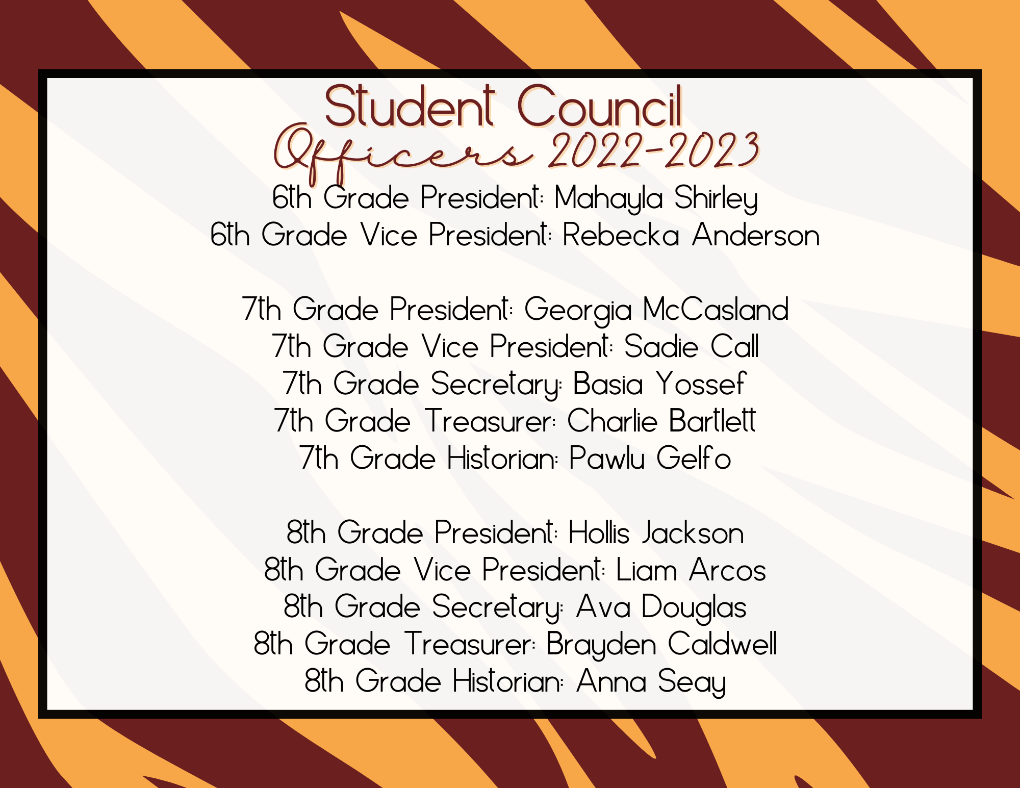 Home – Student Council - Middle School – Central Magnet School