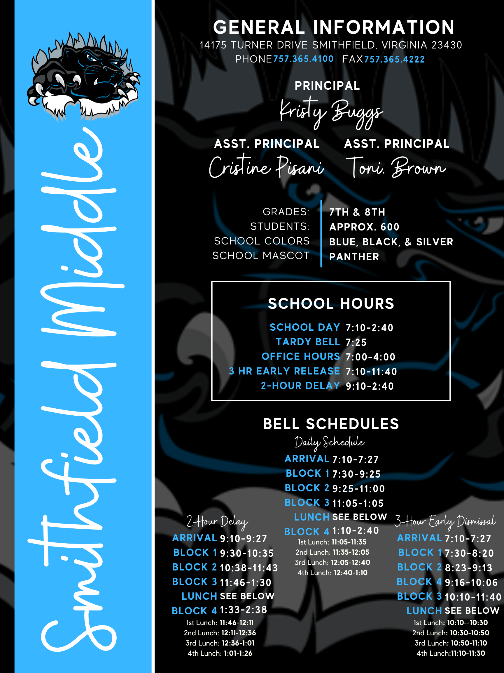 General Information About Us Smithfield Middle School General Information About Us Smithfield Middle School