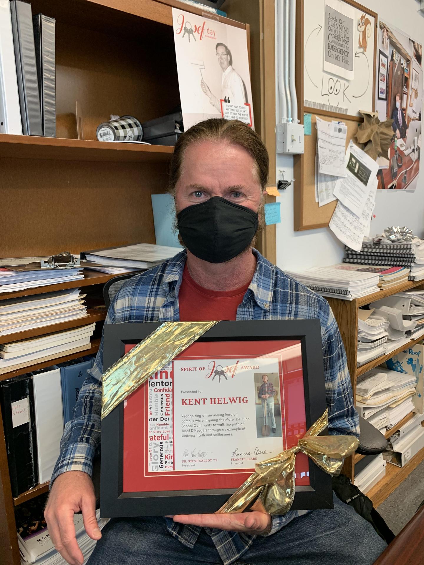 The Spirit of Josef Award – Josef Day – Mater Dei High School