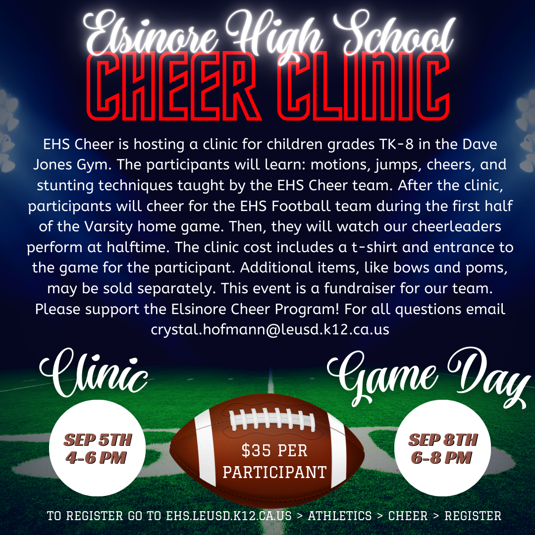 Home – Cheer – Elsinore High School